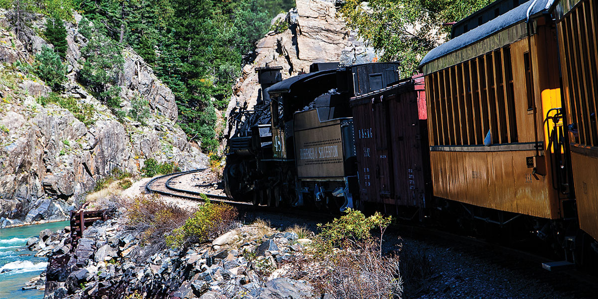 D&SNGRR a Stunning Scenic Train Ride